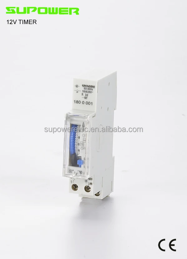 Ce Rohs Din Rail Switch Clock Analog Machenical Timer Sul181h 120v 220v ...