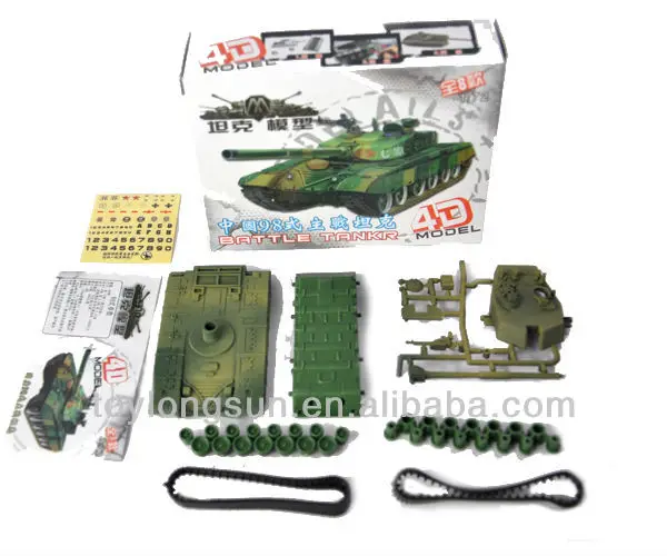 1/72 Mini Model Tanks Toy for Child Gifts - ERC Educational DIY