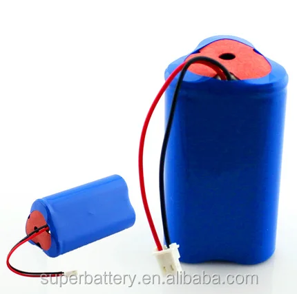 Rechargeable 18650 1s3p 3.7v 6600mah 7800mah Li-ion Battery Pack For ...