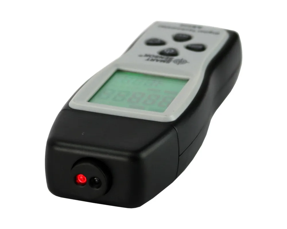 Velocidad de rotación medidor láser Digital tacómetro velocímetro ...