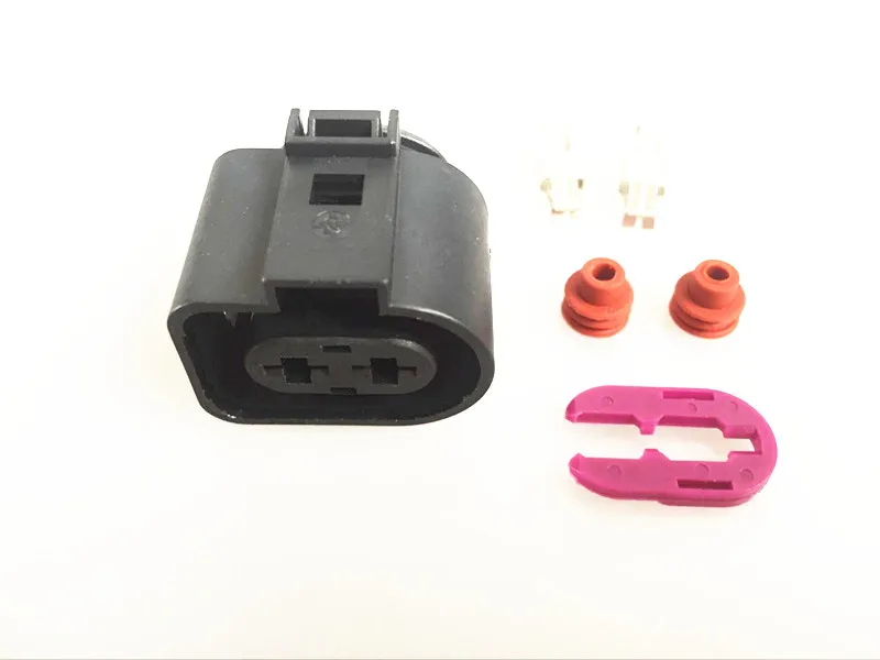 자동차 2 핀 펌프 커넥터 피그 테일 플러그 Vw 제타 골프 비틀 Passat Audih A4 A6 1j0973752 Mk5 ...