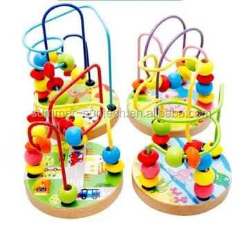Other Educational Toys Type Wooden Bead Maze Toy - Buy Wire Bead Toys ...