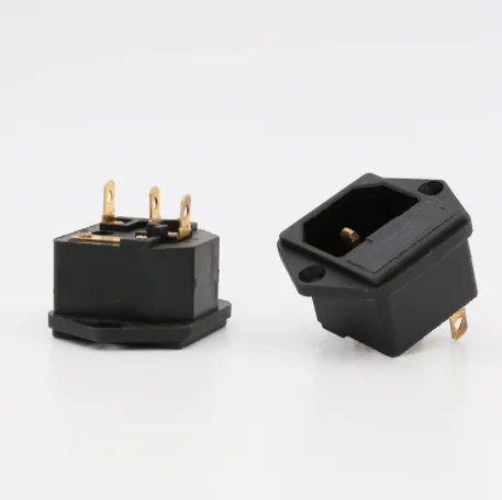 Fuse Switch Power Socket With 3 Pin Switch Fused Iec C14 Inlet Iec ...