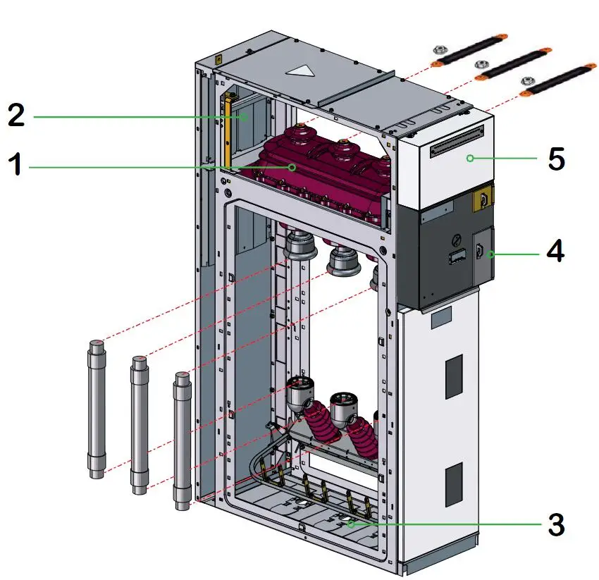 15kv 24kv Cubicle SF6 Load Break Switch - Reliable Corte En Carga