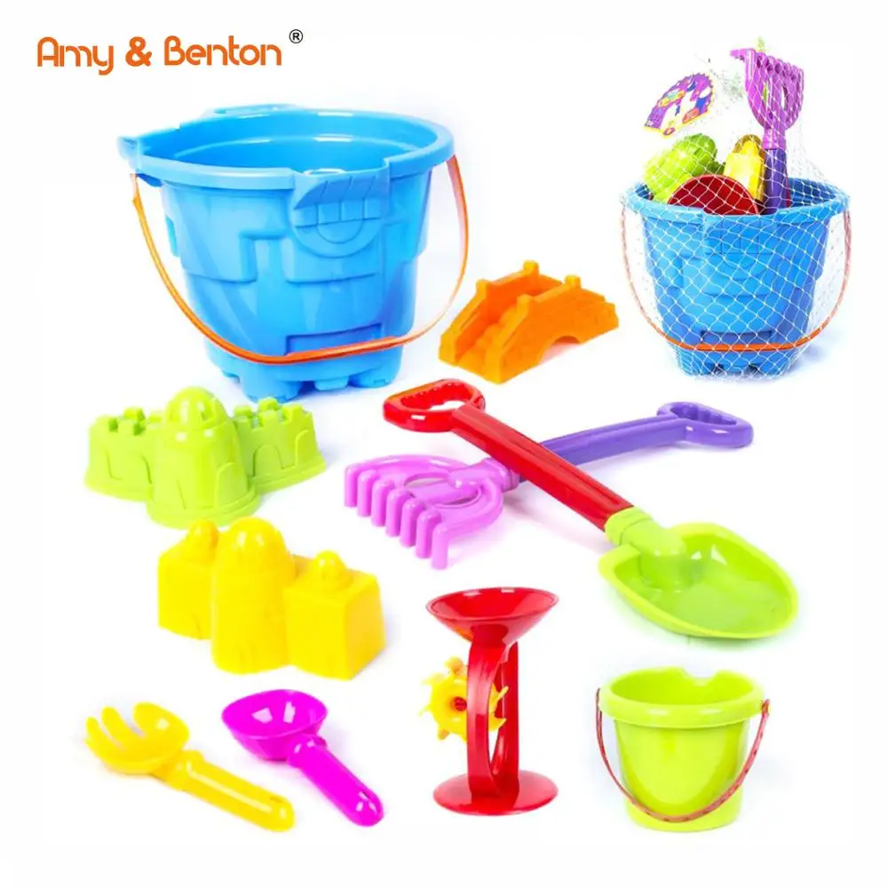 Colorful Kids Sand Toy Beach Set With Sand Pail - Buy Sand Toy,Sand ...