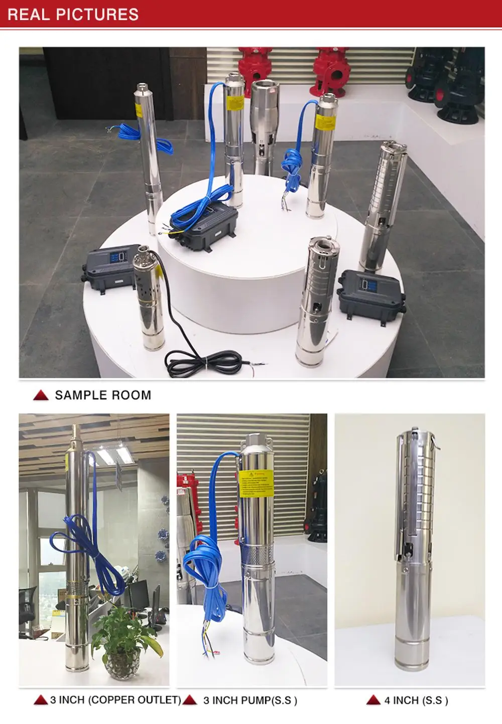 4" Solar Panel Water Pump 100 M Solar Energy Systems Solar Fish Pond ...