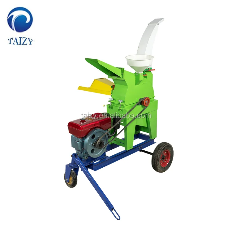 Farm Small Hay Chopper Hay Grass Straw Chaff Cutter - Buy Farm Chaff ...