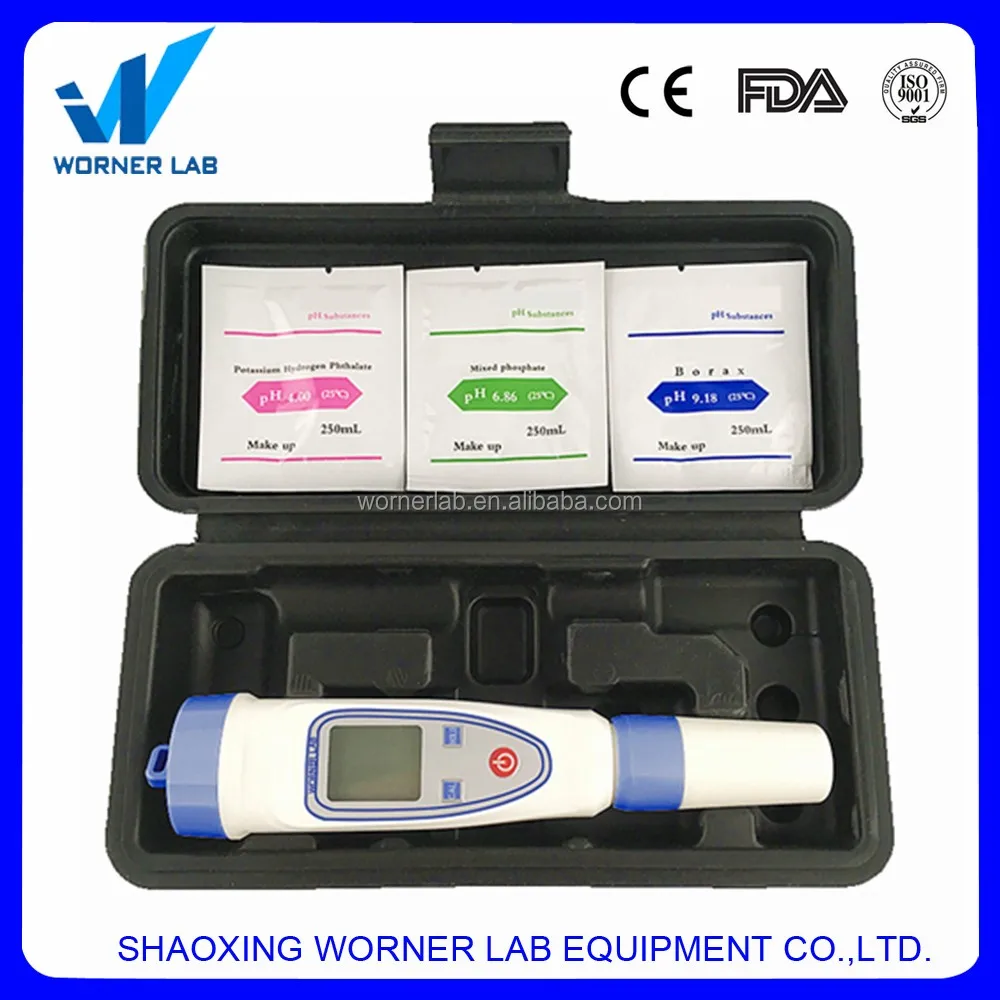 Aquaculture Water Laboratory 0.00~14.00 Acidity Alkalinity Ph Meter ...