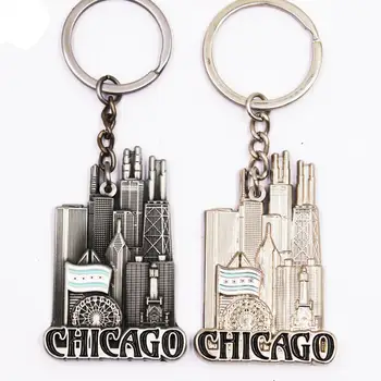 Chicago Souvenir Keychains With Bottle Opener For Usa City Wholesale ...