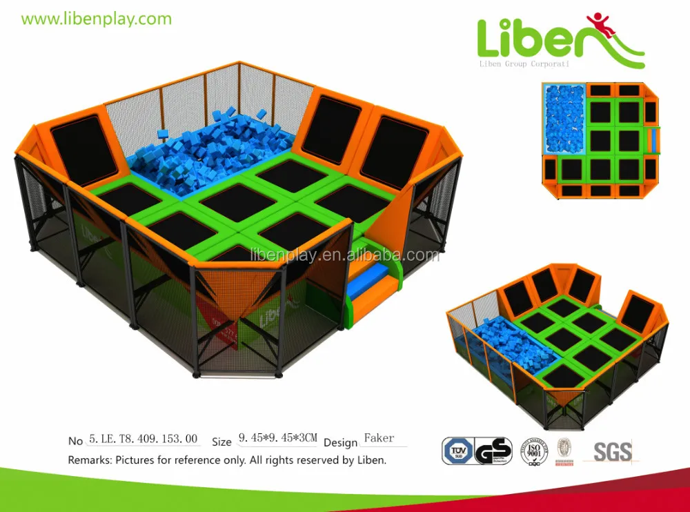 Trampoline Park Foam Pit - Custom Gymnastic Fun for Kids