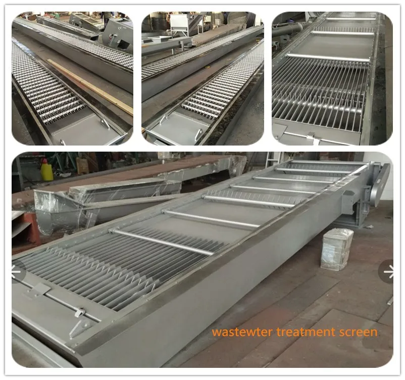 Ss Auto Mechanical Bar Screen For Industrial Wastewater Treatment Plant ...