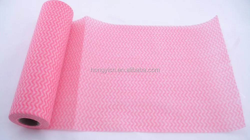 Printed Nonwoven Disposable Dry Wipes/non-woven Dry Cleaning Cloth ...