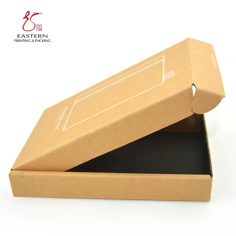 Custom Kraft E-flute Corrugated Box Board Rigid Gift Box Packaging ...
