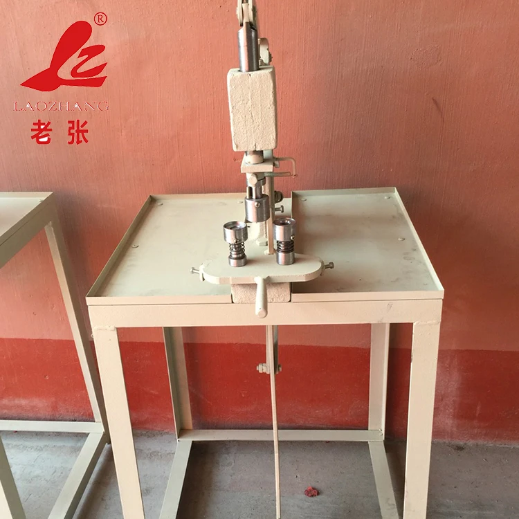 Hot Sale Semi Auto Upholstery Fabric Button Making Machine