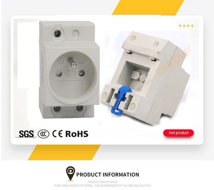 Din-rail Modular Socket - Safe and Convenient Industrial Solution
