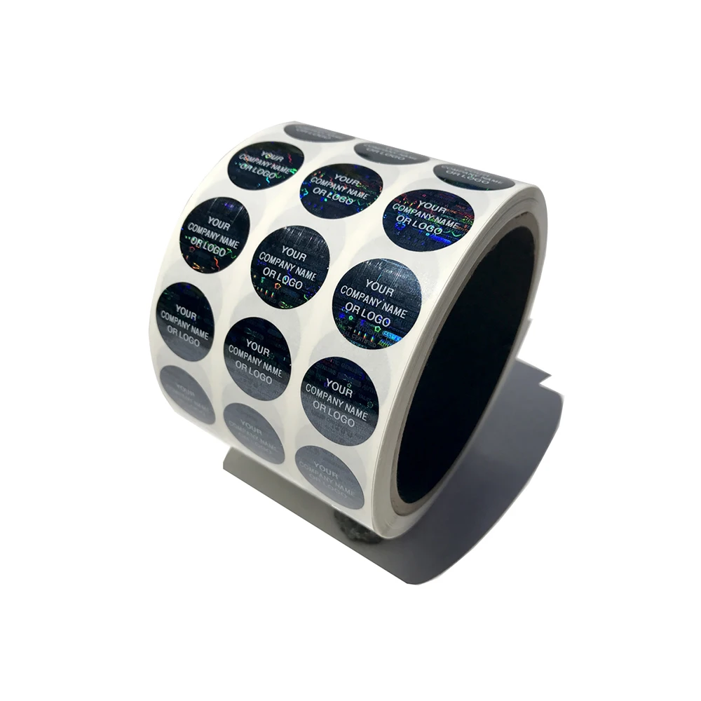 Free Sample Heat 3d Logo Hologram Anodized Aluminium Paper Seal Sticker ...