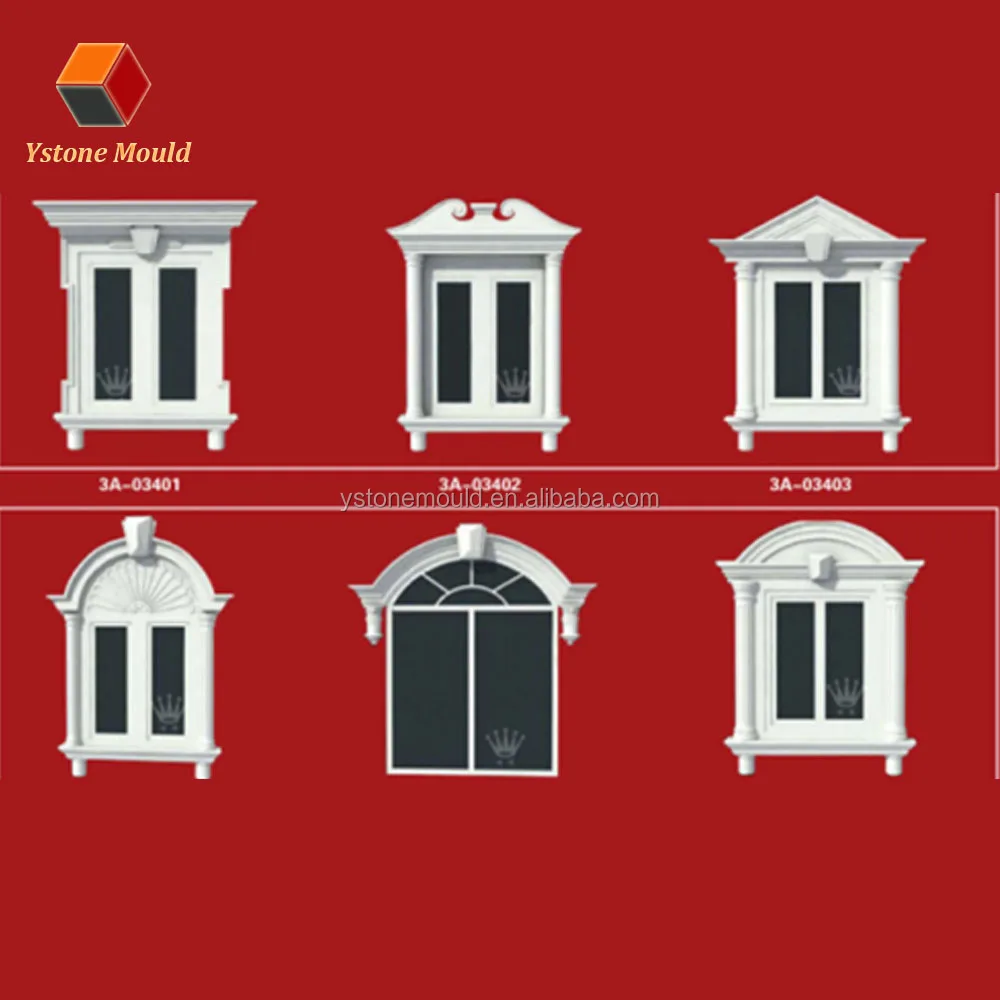 Plastic Concrete Mould Square Column Concrete Roman Mold Pillar Mould ...