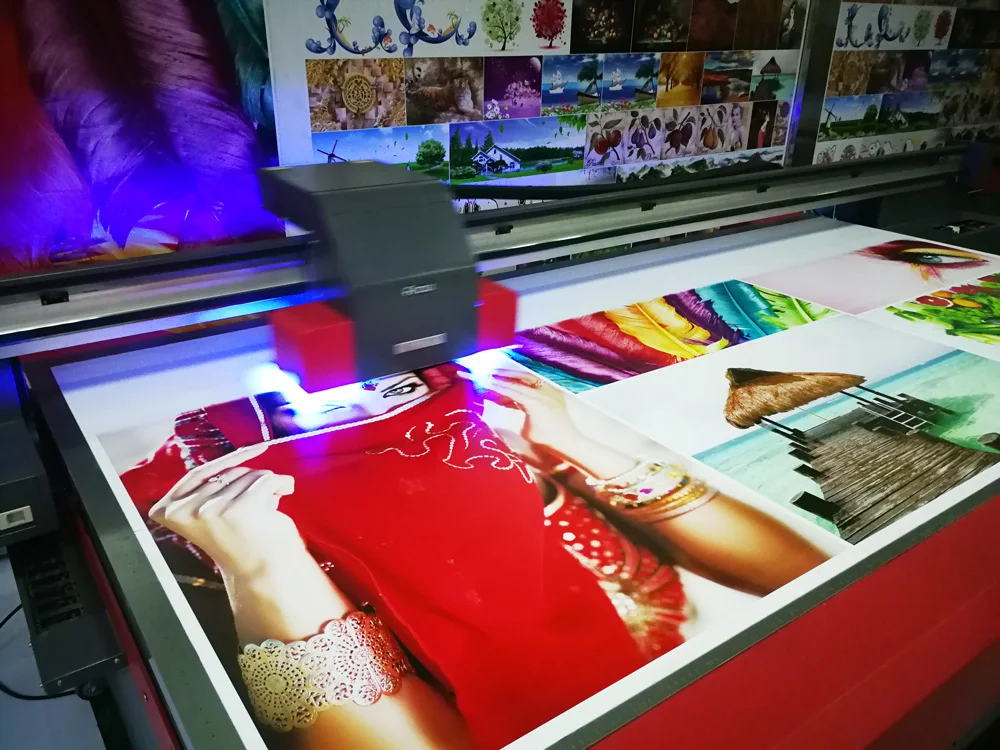 Digital Uv Flatbed Printer Glass Pvc Card 3d Printer Machine Foam Board ...