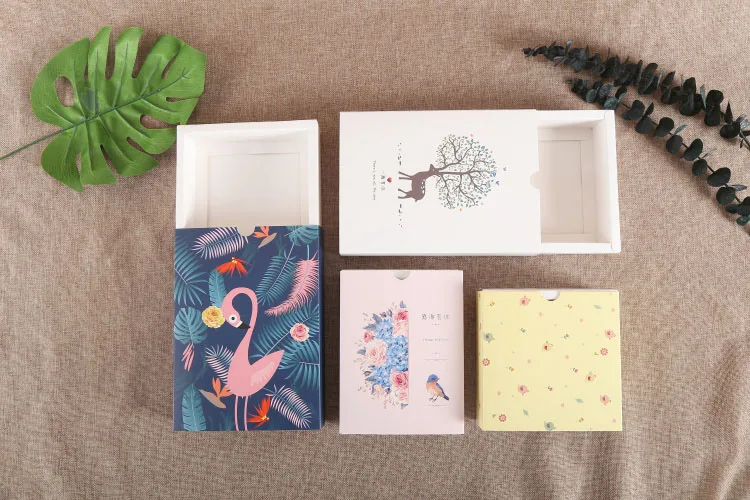 Custom Printed Sliding Craft Paper Box Drawer Box Gift Packaging - Buy ...