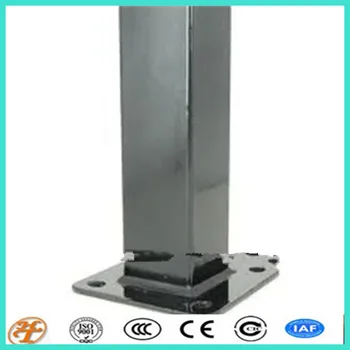 2.15m High Galvanized Metal 40x40mm Square Post For Fence - Buy ...