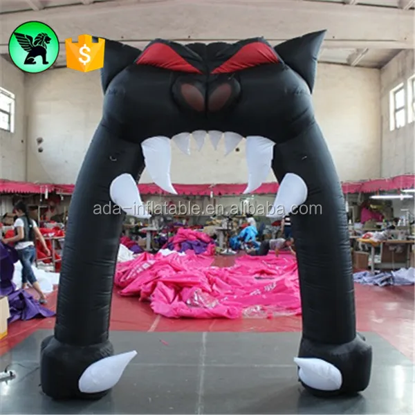 6m High X5.2m Width Oxford Inflatable Devil Halloween Demon Inflatable ...