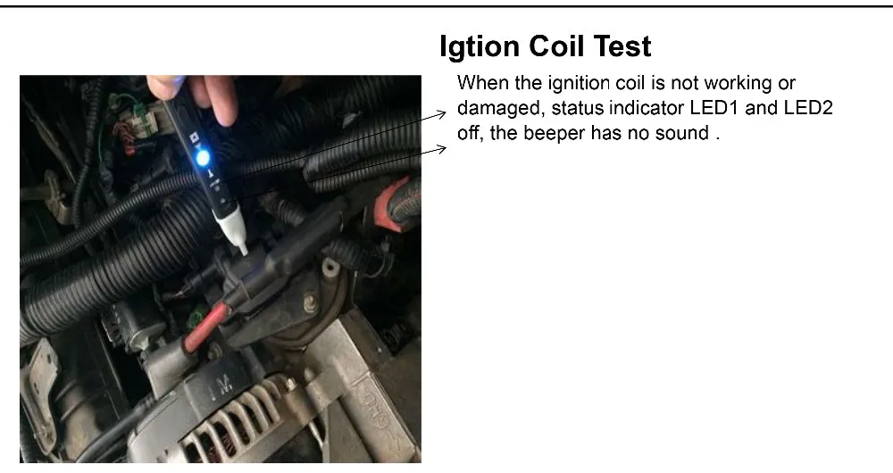 Ignition Coil Testing Tool Electric Generator Tester Inside Fan Motor ...