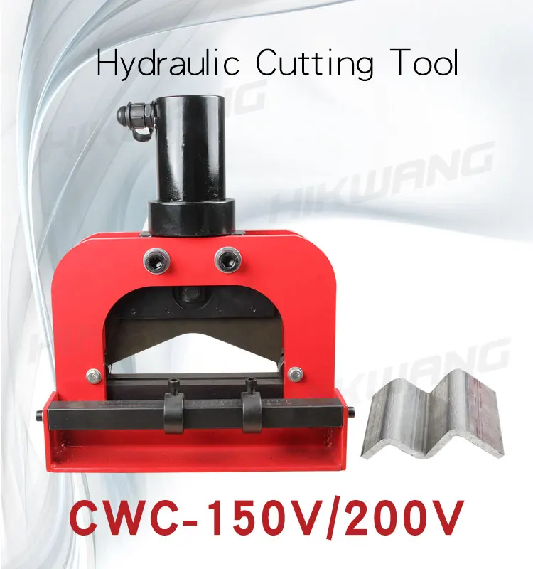 Cwc-150v 200kn Mini Hydraulic Copper Busbar Cutting Machine For ...