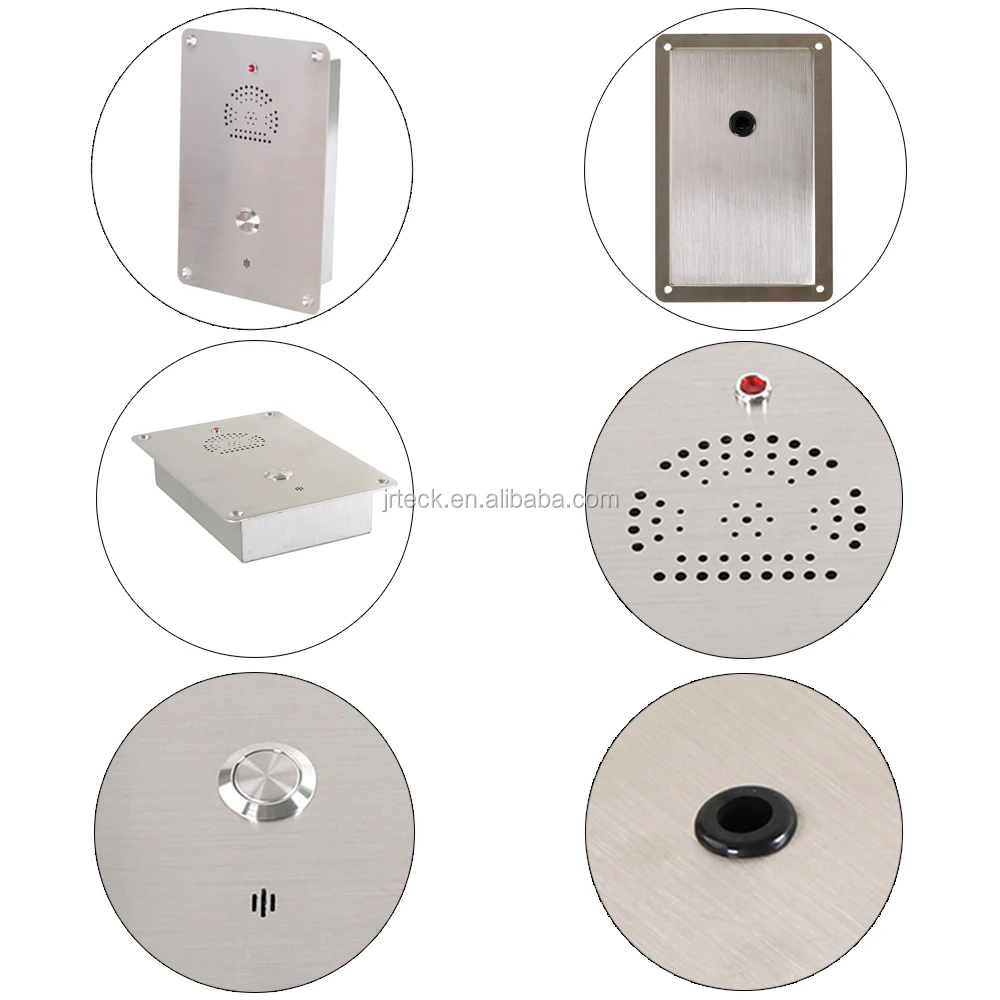 J&R Elevator Phone - Hands-Free Voip Intercom with Voice Mail