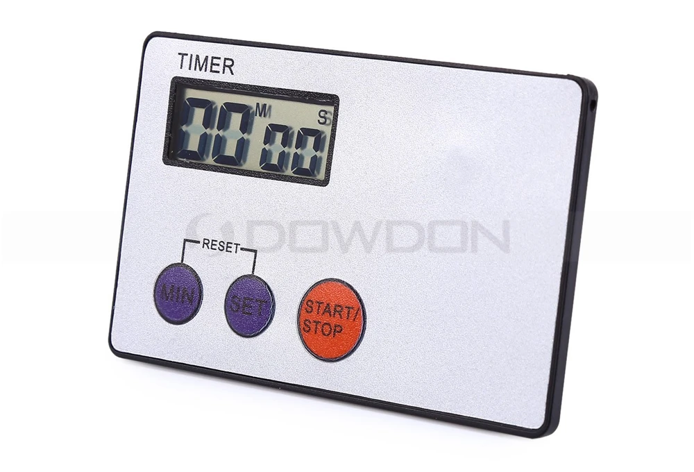 Mini Portable Card Timer Digital Kitchen Timer With Magnetic - Buy ...