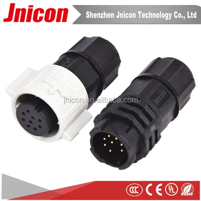 Conector Redondo Impermeable 9 Pin Macho Circular Auto Eléctrico ...