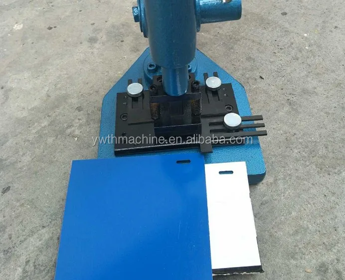 Manual Exchangeable Blade Pvc Card Punch (round Hole Flat Hole Custom ...