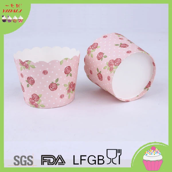 2014 Paper Muffin Cake Cup,Large Tulip Muffin Cups,Greaseproof Muffin ...