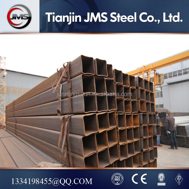 Black Iron Square Tube 1 Inch Ms Square Pipe Price & Steel Square Tube ...