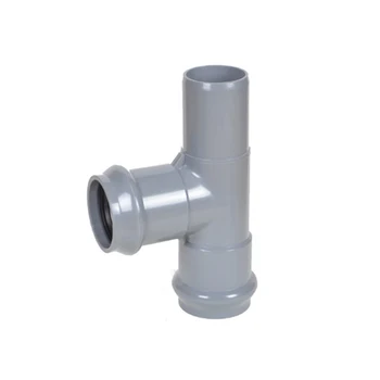 200mm Upvc Pvc Plastic Pipe Fitting Two Faucet And One Insert Regular ...