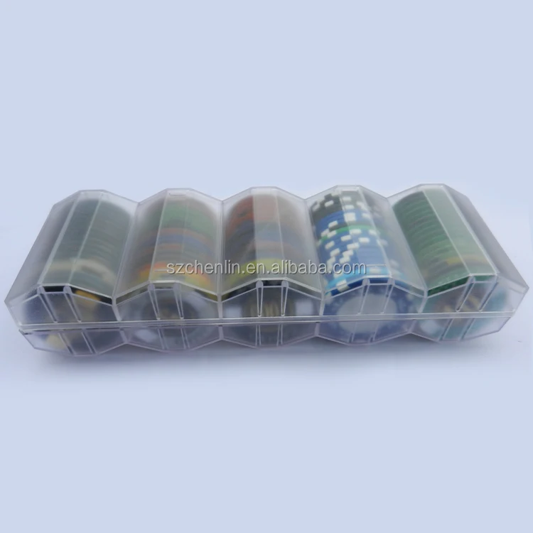 100ps 200pcs Poker Chip Rack Holder Tray With Lid or Without Lid ...