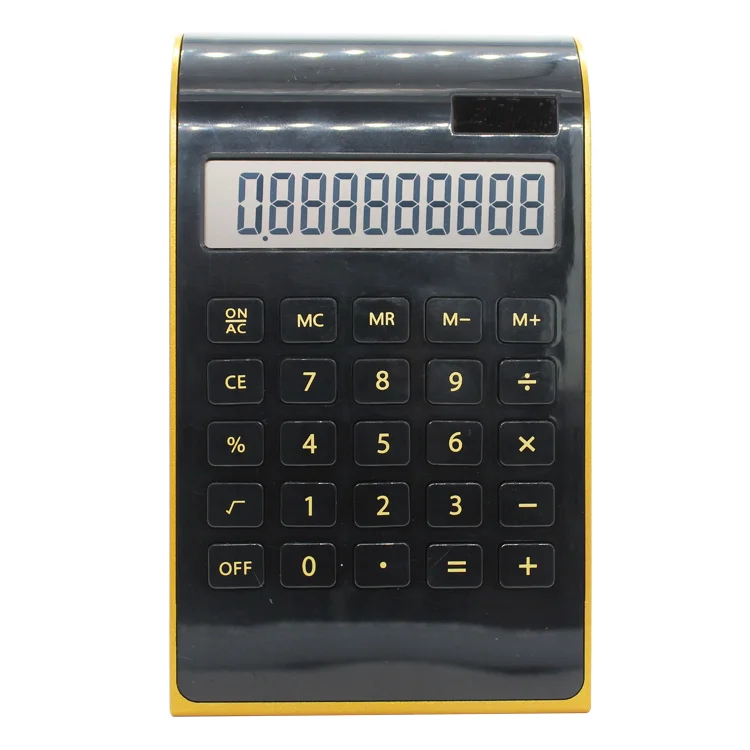 New Style Portable 10 Digits Dual Power Electronic Desktop Finance ...
