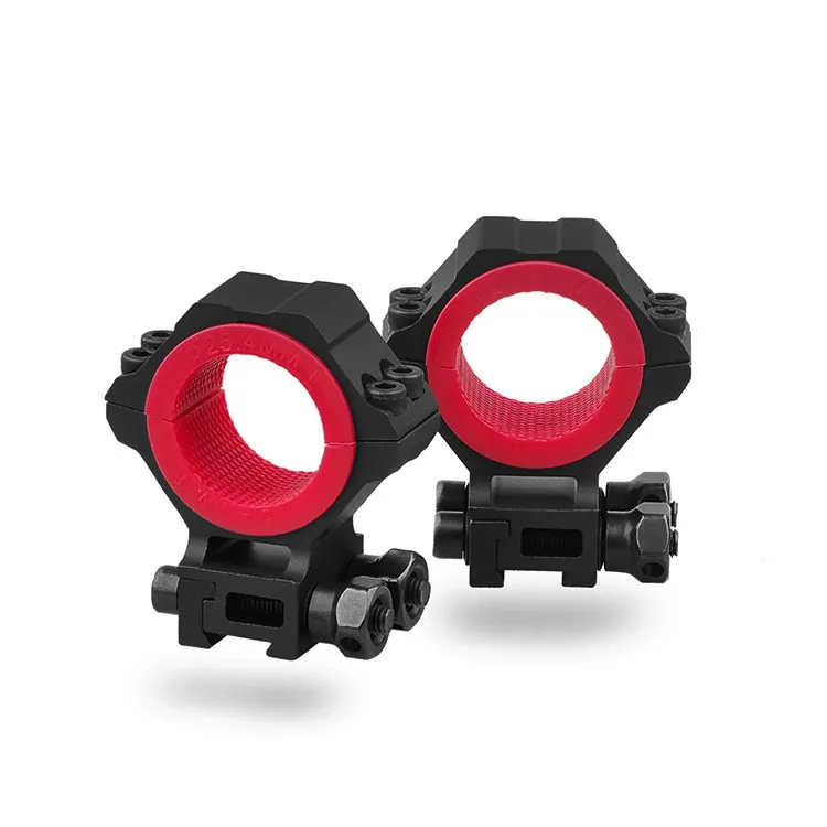 25.4mm,30mm,34mm High Profile Rifle See Thru Premium Scope Rings (set ...