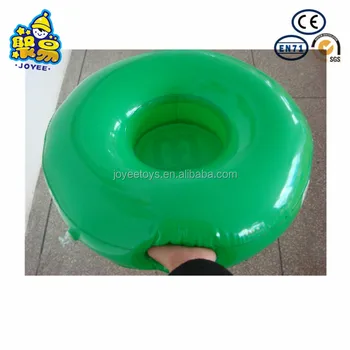 Wholesale Round Inflatable Chair Pvc Seat Cushion Inflatable Pouffe ...