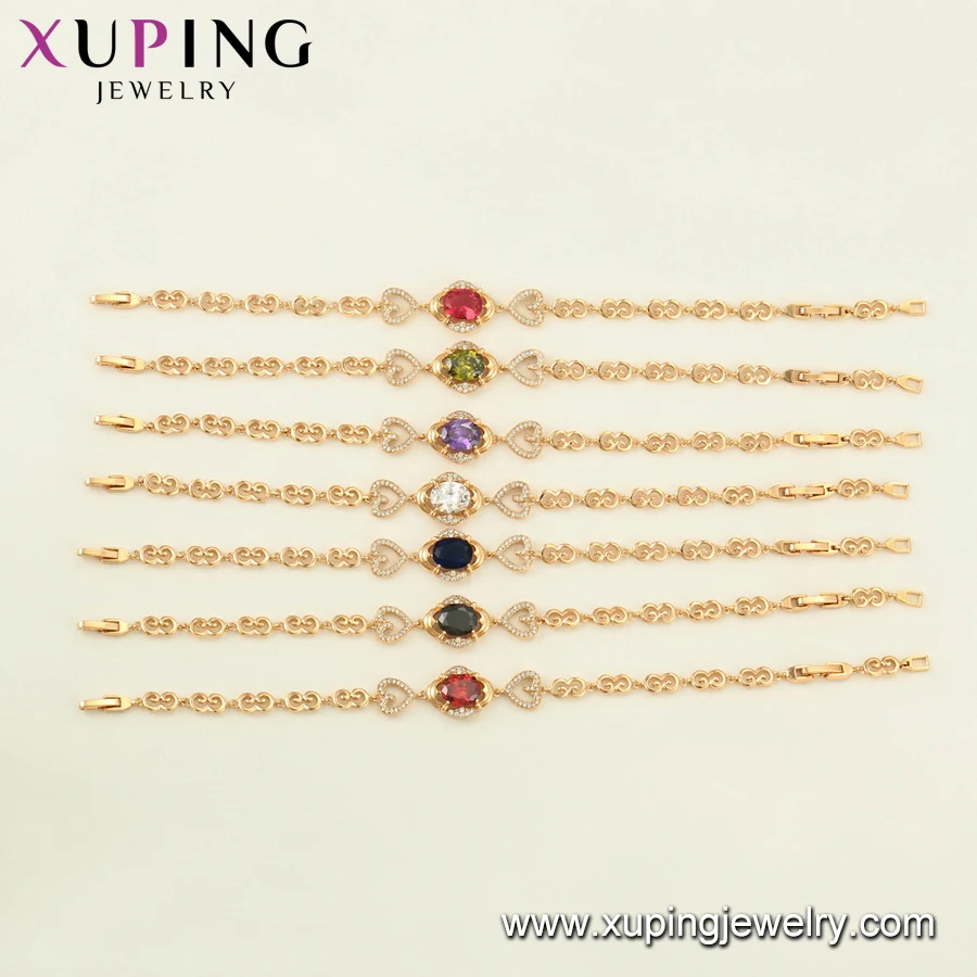 Elegant 18K Gold Plated Bracelets by Xuping Jewelry