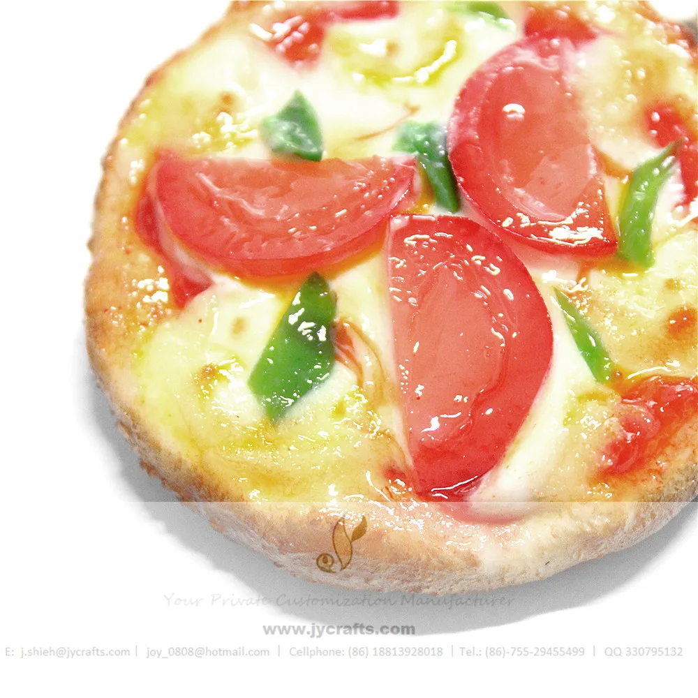 Chic Ornaments Fake Food Jewelry Artificial Pizza Dangler - Buy ...