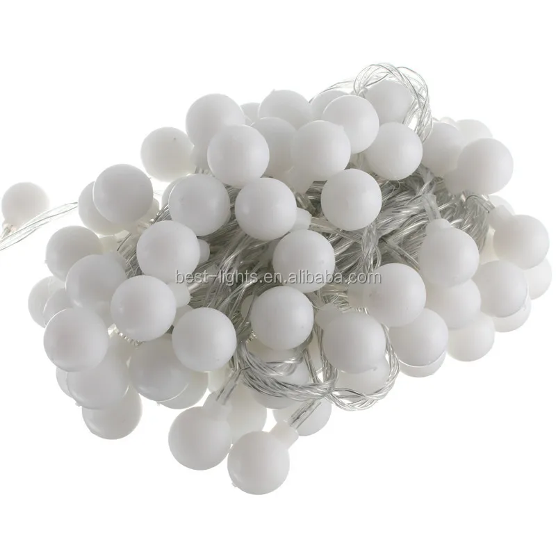10m 100 Led Balls Globes Fairy Led String Light Bulbs Multicolor Party ...