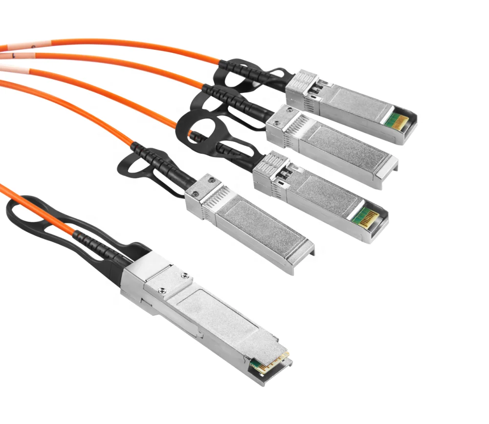 40g Fiber Optical Cable Qsfp+ Aoc Optic Transceiver Module 40g Qsfp ...