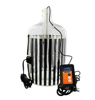 Fermentation Carboy Heater With Thermostat - Kombucha Heating Kit ...