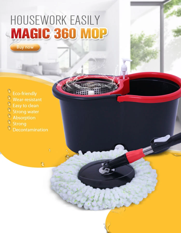 Strong Decontamination Household Portable Microfiber Strip Mop - Buy ...