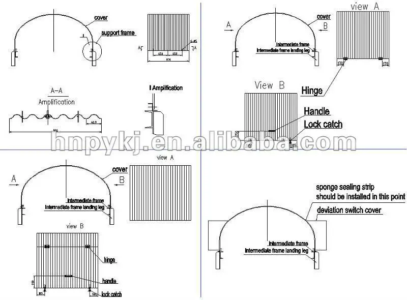 Stainless Steel Dust Cover For Belt Conveyor Used In Iron And Steel ...
