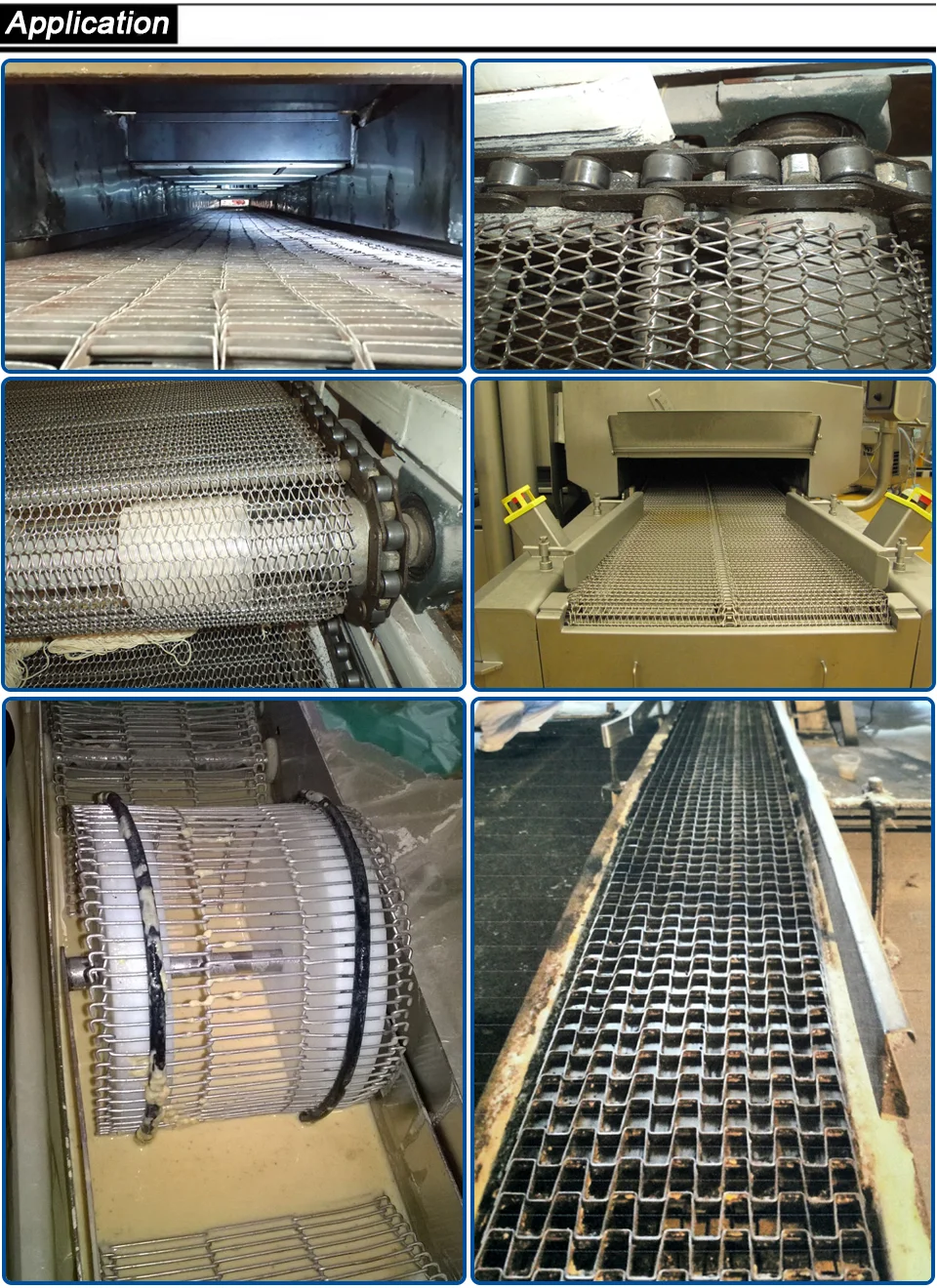 304 Stainless Steel Chain Mesh Conveyor Belt - Durable & Versatile