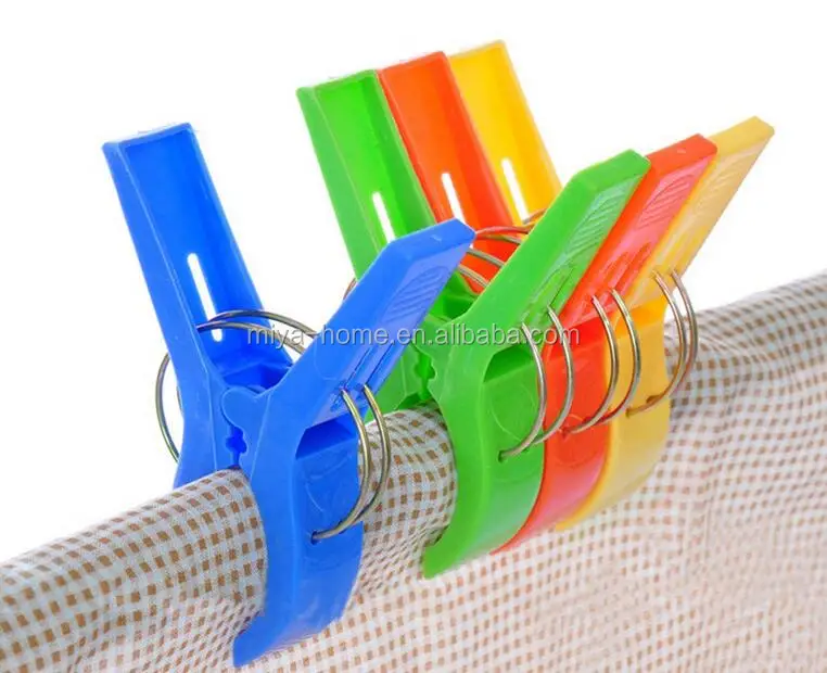 Clothespin Clips Plastic Clips For Clothes Plastic Clothes Drying Clips ...