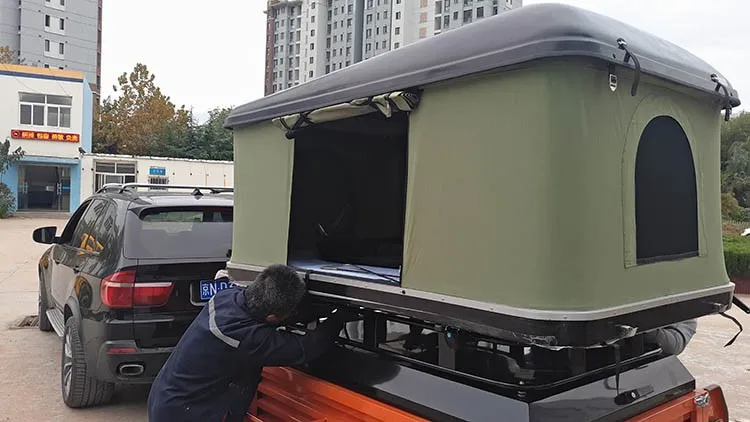 Cargo Camping Trailer Single Tent Folding Roof Top Tent Made In China ...