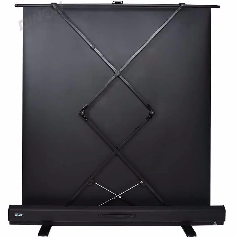 Portable Floor Standing Projector Screen - 60 Inch Diagonal