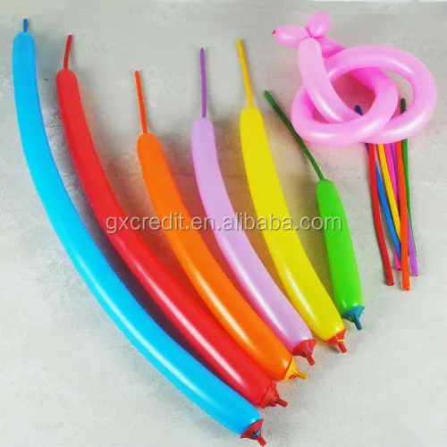 Magic Long Balloons 20 Pcs With Mini Pump For Children Toy Birthday ...